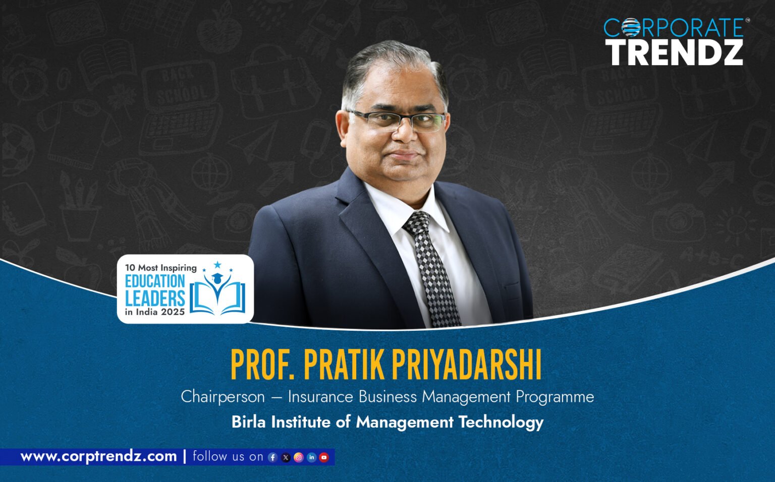 Prof. S.L. Satheesh Kumar: Most Inspiring Educational Leaders In 2025