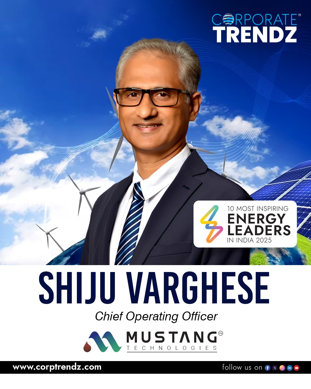 Shiju Varghese 10 Most Inspiring Energy Leaders In India 2025